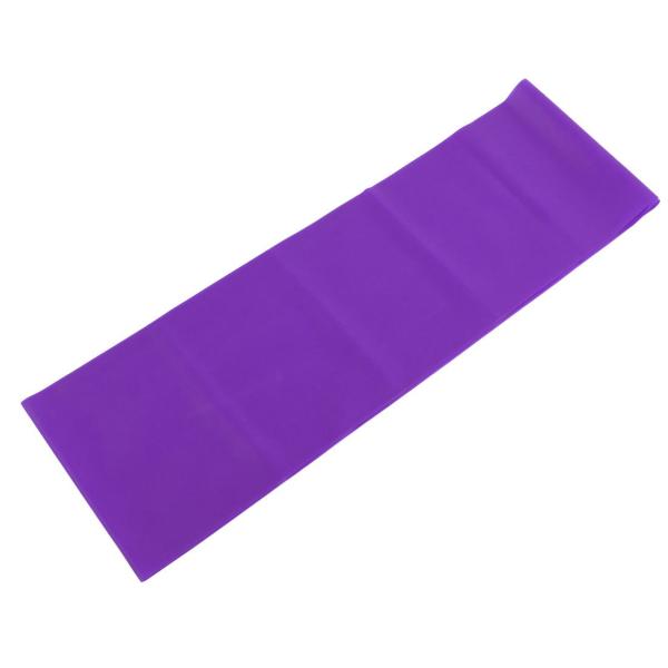 商品名:  Qtqgoitem Rubber Home Gym Fitness Training Workout Yoga Pilates Stretch Resistance Band 1.8M Length Purple (Model:...
