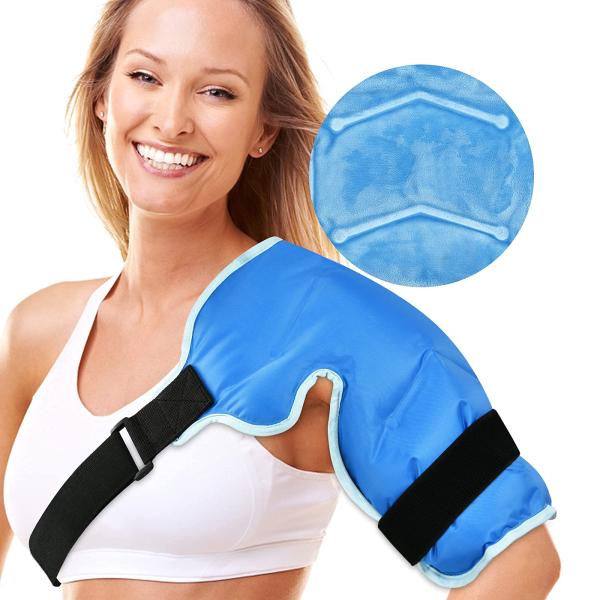 商品名:  Shoulder Ice Pack, Rotator Cuff Cold Therapy with Reusable Gel Ice Wrap and Soft Plush Lined for Shoulder Injury P...