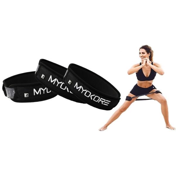商品名: Hevia ミニバンド 機能スリーブセット MYOKORE Resistance Bands with Functional Sleeve | Resistance Exercise Booty Bands for Hips an...