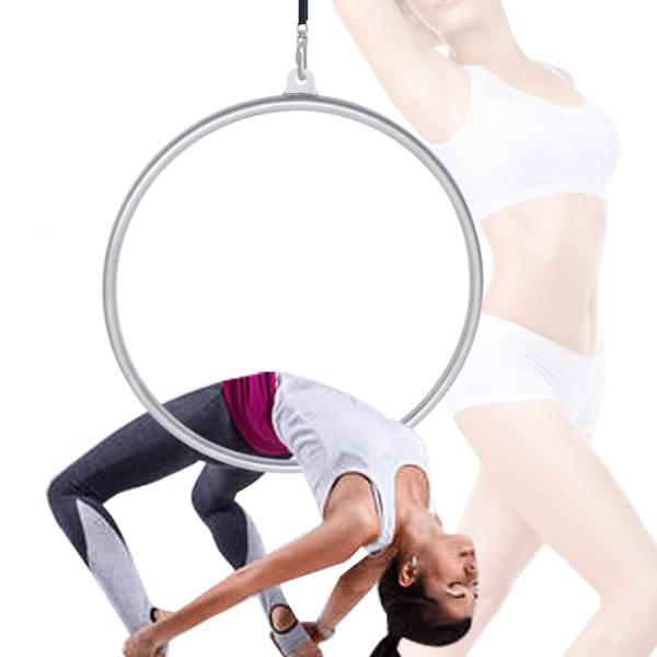 商品名:  85cm Lyra Hoop,Aerial Hoist Equipment Aerial Hoop Lifting Ring Yoga Ring Dancing Circus Hoop for Home Gym,Tested t...