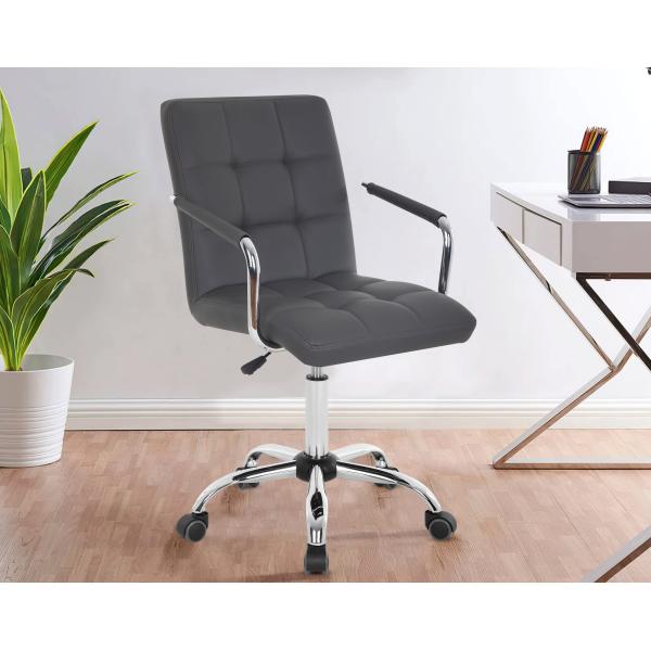 商品名:  Mid-Back Office Chair 360° Swivel Executive Desk Chair with Arms, Modern Home Computer Chair w/Lumbar Support &amp...