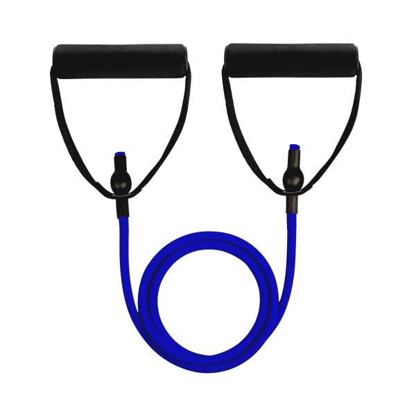 商品名:  Blue Fit Tube | Medium Resistance Band for Exercise with Handles | Home Workouts, Resistance Training, Physical Th...