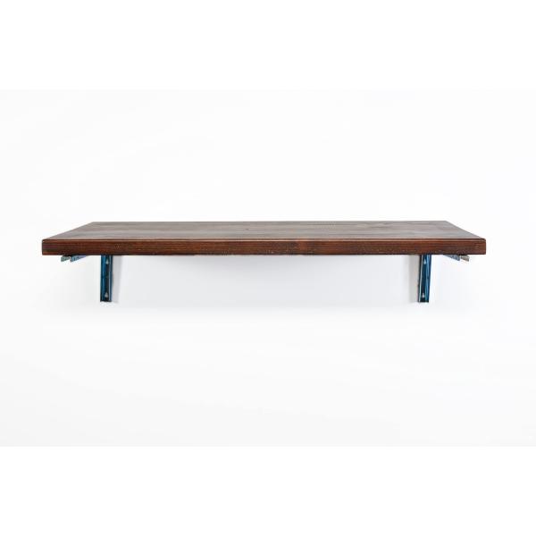 商品名: MCC ウォールフォールディングテーブル ウォールマウントデスク フォールディングウォールマウントマーフィーデスク ドロップリーフダイニングテーブル 折り畳みフローティングデスク 省スペース (40X16インチ 素朴なダーク) M...