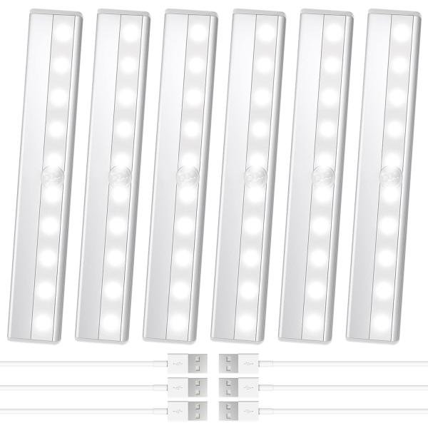 商品名:  Led Motion Sensor Closet Lights 6 Pack, Wireless Under Cabinet Lighting Rechargeable Under Counter Lights, Homelif...