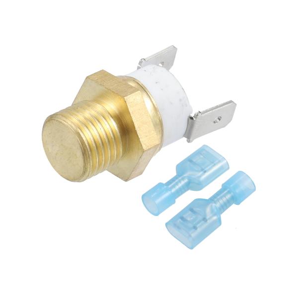 商品名: X AUTOHAUX ユニバーサル自動車用ラジエーターエンジン冷却ファン 温度サーモセンサースイッチ 1/4インチ NPT 180度オン165度オフ X AUTOHAUX Universal Automotive Radiator...