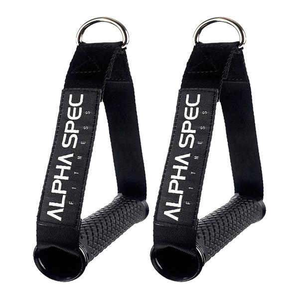 商品名: ALPHASPEC ハンドルケーブルアタッチメント ALPHASPEC Workout Handles (Set of 2), Replacement for Pilates, Strenght Training, Resista...