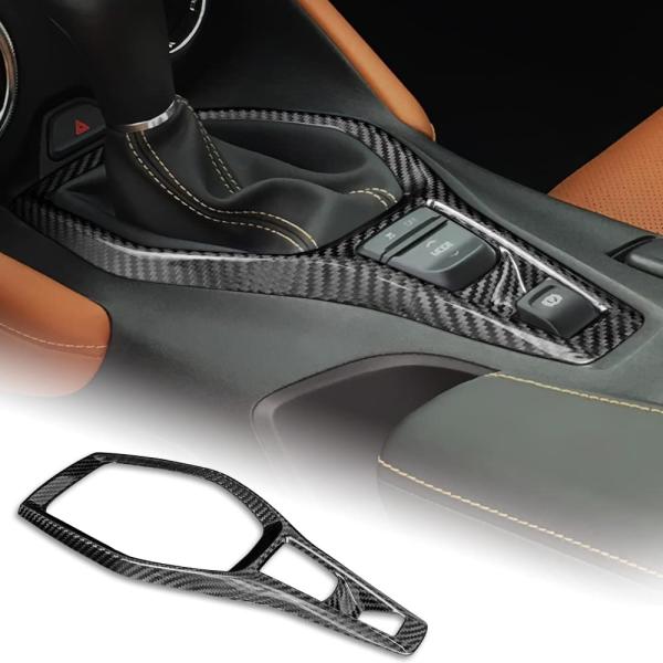 商品名:  AIRSPEED for Camaro Gear Shift Panel Cover Gear Box Frame Sticker Hard Carbon Fiber Interior Trim for Chevrolet Ca...