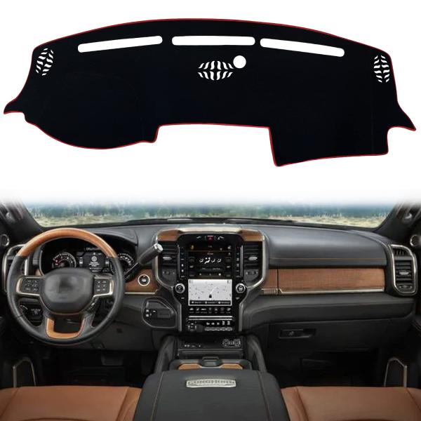 商品名:  KEEGTBOX Dash Mat Cover Custom Interior Center Console Compatible with Dodge Ram 1500 2500 3500 Truck 2019 2020 20...