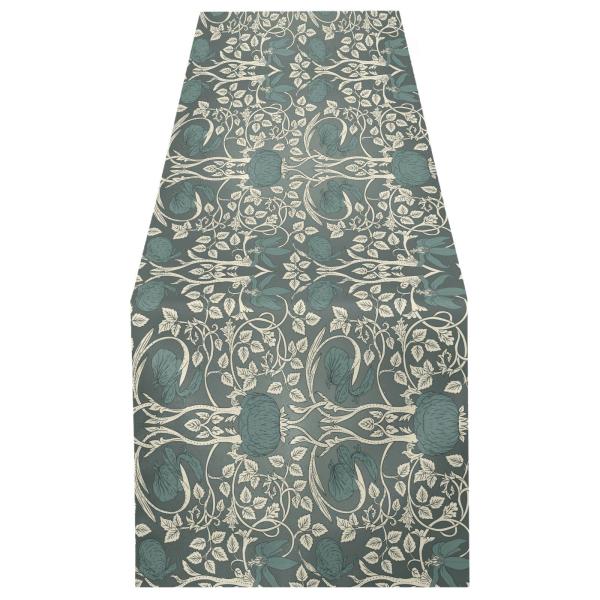 商品名:  ALAZA Double-Sided William Morris Table Runner 14x108 Inches Long,Table Cloth Runner for Wedding Birthday Party Ki...