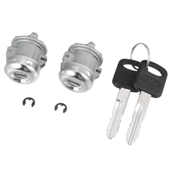 商品名: X AUTOHAUX 1ペア ドアロックシリンダーセット キー2個付き Ford F150 F250 F350 F450 Explorer Expedition Ranger E150 E250 E350用 リンカーン フロント ...