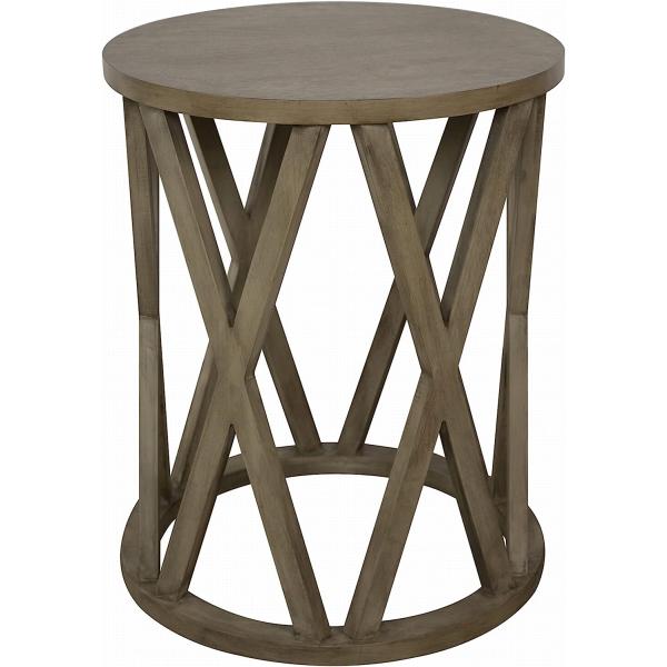 商品名D cor Therapy End/Side Table, Stone Washブランド：Decor Therapy商品サイズ：高さ：57.7 cm横幅：57.9 cm奥行：71.9 cm重量：12837 g商品番号：FR11435色...