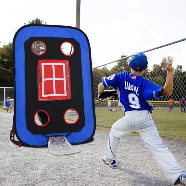 商品名:  Baseball Pitching Target Net Baseball Strike Zone for Pitching Net Baseball Target for Throwing Pop up Pitching Ne...