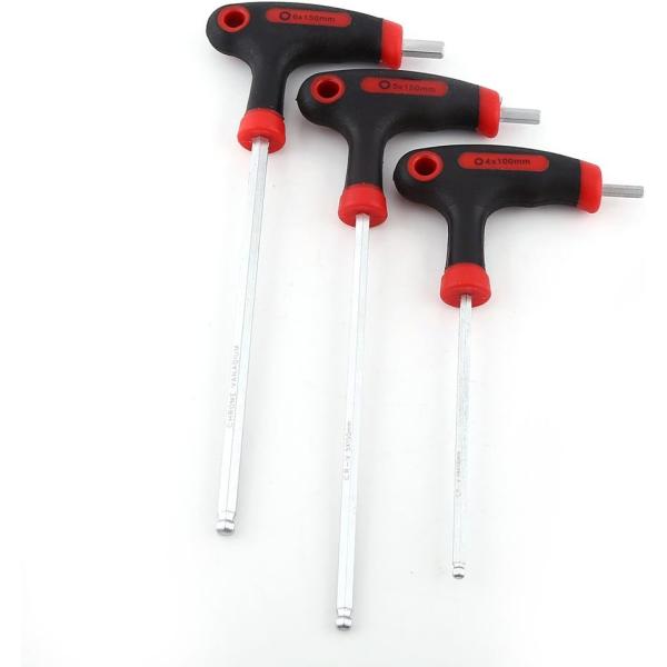 商品名Beaxutcizh 高耐久自転車六角レンチ1セット ロングハンドルキーレンチ 多機能ツール オートバイ 修理ツールBeaxutcizh 1Set of Durable Bike Hex Wrench, Long Handled Ke...