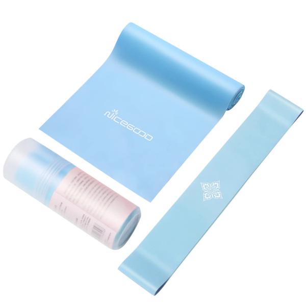 商品名:  ULTECHNOVO Set Pull Pilates Workout Stretching Bands Ring Physical Equipment Strap Fitness TPE Strength Health for...