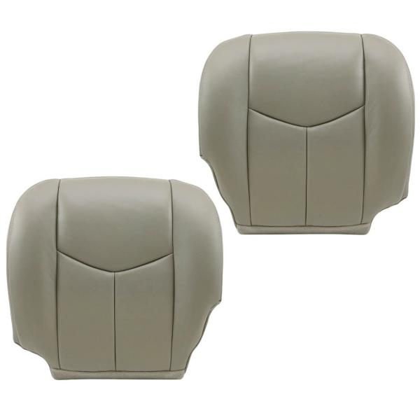 商品名:  GXARTS Driver and Passanger Side Bottom Replacement Seat Cover 922 Light Gray Comptible with Chevy Tahoe Suburban ...