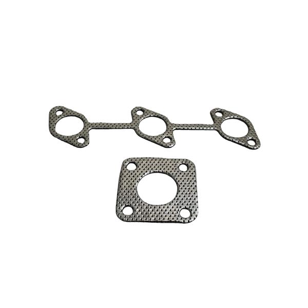 商品名:  Exhaust Muffler Gasket Upstream &amp; Downstream 16261-12350 15263-12370 Exhaust Manifold Muffler Gasket Compatibl...