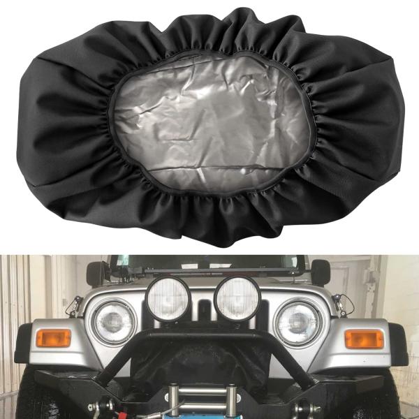 商品名: ウインチカバー、高耐久防水ダスト。 1PCS Winch Cover, Protect Your Winch from Dust and Water with Heavy-Duty Waterproof Cover, Ideal ...