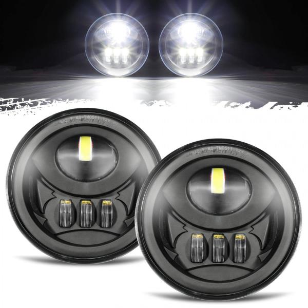 商品名: Partsam 12V LED フォグライト アセンブリキット 54W 5000LM タコマ 2005-2011 Solara 2004-2006 Sequoia 2008-2015 Tundra 2007-2013 バンパードラ...