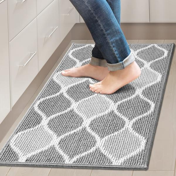 商品名:  Villsure Kitchen Rugs and Mats, Non Skid Kitchen Runner Rug Absorbent Resist Dirt Kitchen Floor Mat Comfort Standi...