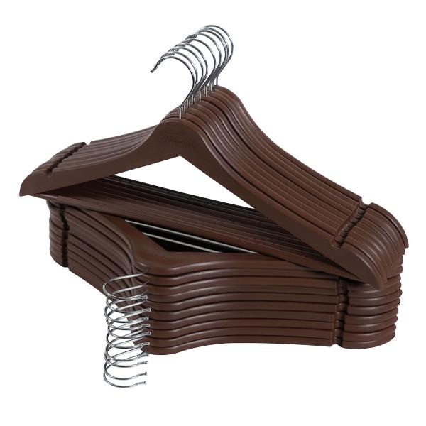 商品名:  D'orcia Home Clothes Hanger - Heavy Duty Durable Coat and Clothes Hangers - 20 Pack Clothes Hangers Plastic - Non-...