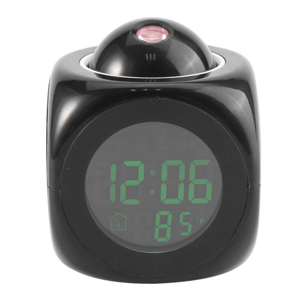 商品名:  Sanpyl Projection Alarm Clock for Bedrooms, 4.1In LED Alarm Clock, Digital Clock, Thermometer, Time Voice Broadcas...