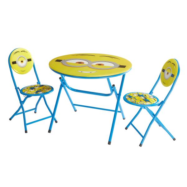 商品名: Idea Nuova ミニオンズ ラウンドテーブルと椅子セット Idea Nuova Minions Round Table and Chair Setブランド: Idea Nuova高さ: 77cm横幅: 60cm奥行: 9cm...