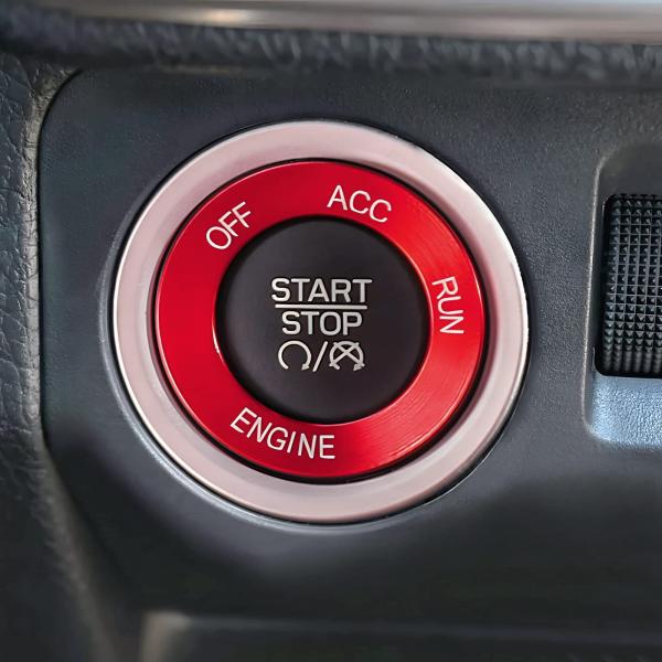 商品名:  Auprite Car Engine Start Stop Trim Cover for Dodge Challenger Charger 2010-2022,for Dodge Durango 2014-2020, for D...