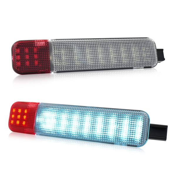 商品名: IXCNET LEDドアパネル カーテシライト インテリアドアライト 警告ランプアセンブリ シボレーC/K 1995-1999 シルバラード 1995-1999 シエラ1995-1999 (2パック レッド&amp;ブルー) IX...