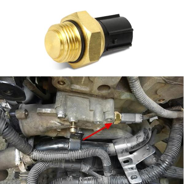 商品名: HAOBO ラジエータークーラントファンスイッチ、温度センサー、エンジンクーラント温度センサー交換用 OEM #37760-P00-003 37760-P00-004、クーラスイッチセンサー ホンダCR-V Civic Eleme...