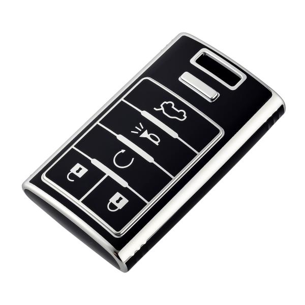 商品名:  OFFCURVE Key Fob Cover for Cadillac, Soft TPU Car Key Case Protector for Cadillac SRX ATS ELR XTS 2010 2011 2012 2...