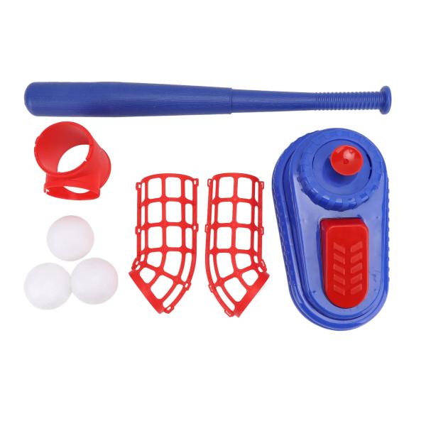 商品名:  Kids Baseball Pitching Machine, Outdoor Sports Parent Child Toy Kids Baseball Trainer with 3 Baseballs for Boys Gi...
