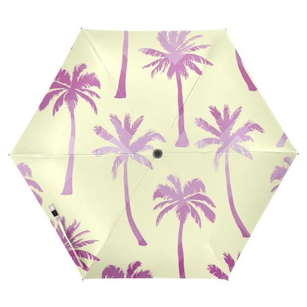 商品名:  ZENWAWA Travel Umbrella (Palm Trees) Auto Open and Close, Automatic Umbrellas with Case Pouch for Rain Windproof U...