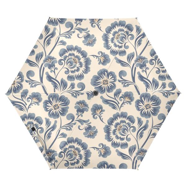 商品名:  ZENWAWA Travel Umbrella (Classical Luxury Flower) Auto Open and Close, Automatic Umbrellas with Case Pouch for Rai...