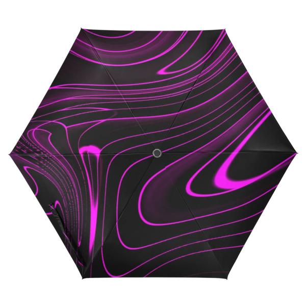 商品名:  ZENWAWA Travel Umbrella (Liquid Marbling Purple) Auto Open and Close, Automatic Umbrellas with Case Pouch for Rain...