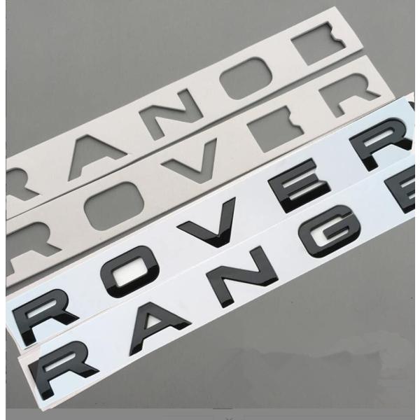 商品名:  Weekeight 1 Set OEM for Rover Range Letters Hood Trunk Tailgate Emblem Badge NAMEPLATE Gloss Black 10 Letters (Glo...