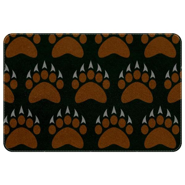 商品名:  Bath Mat Rug Bathroom Absorbent Quick Dry Rubber Backed Bath Rugs Mats Non Slip 16x24 Inch Grizzly Bear Claw Brown...