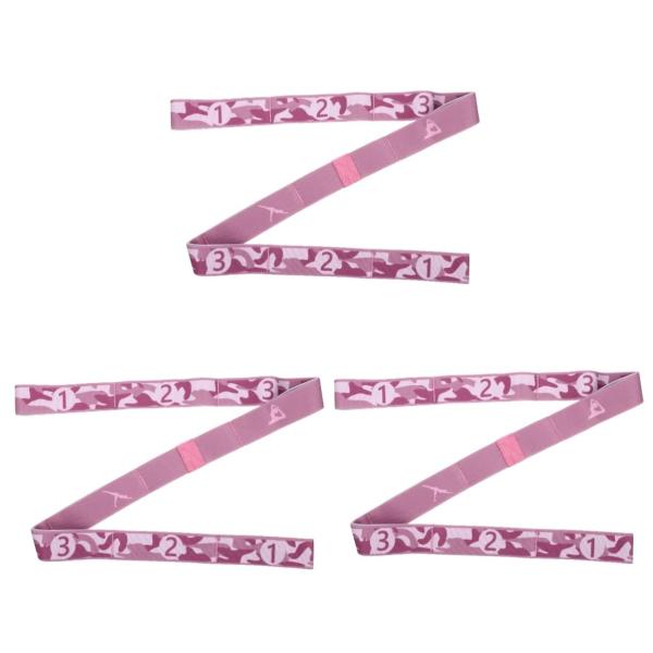 商品名:  Healifty 3pcs Yoga Stretch Belt bite Training Belt Portable Resistance Band Stretch Bands Stretch Band Exercises G...