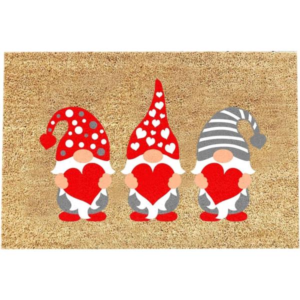 商品名TUNKENCE Indoor Doormat Carpet Corridor Soft Kitchen Day Bedroom Living Door Door Non-Slip Mat Valentine's Room Mat H...