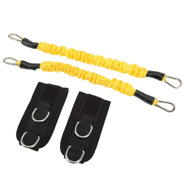 商品名:  Okuyonic Leg Training Resistance Strap, Safe Whole Body Exercise Sturdy Yellow Ankle Resistance Band for Fitnessブラ...