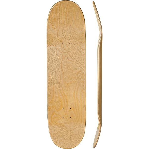 商品名ブランクスケートボードデッキ (BoDDeckWO)No Varnish Blank Skateboard Deck for Art -8ply -8.25"" -100% Maple Standard Skate Board -No...