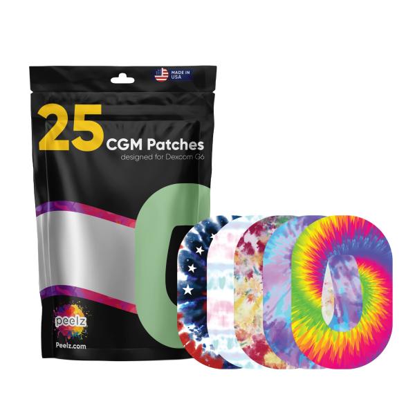 商品名:  Peelz Dexcom G6 Adhesive Patches 25 Pack - US-Made Waterproof CGM Sensor Patches for 14+ Days - Sensitive Skin Dia...