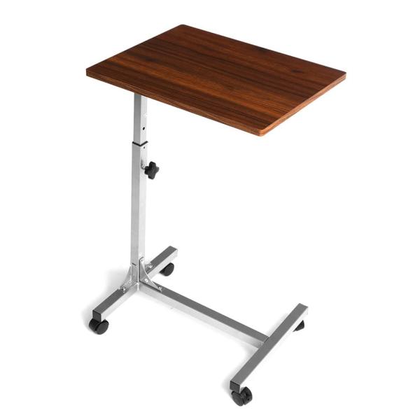 商品名:  FZZDP Portable Laptop Desk Height Adjustable Computer Desk MDF Steel Frame Rolling Table Sofa Side Table for Home ...
