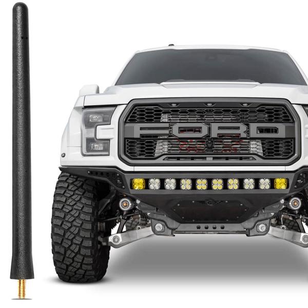 商品名:  Short Antenna for Ford F150 F-150 2009-2023, 6 3/4 Inch Ford F150 Off-Road Car Wash Proof Antenna Replacement, For...