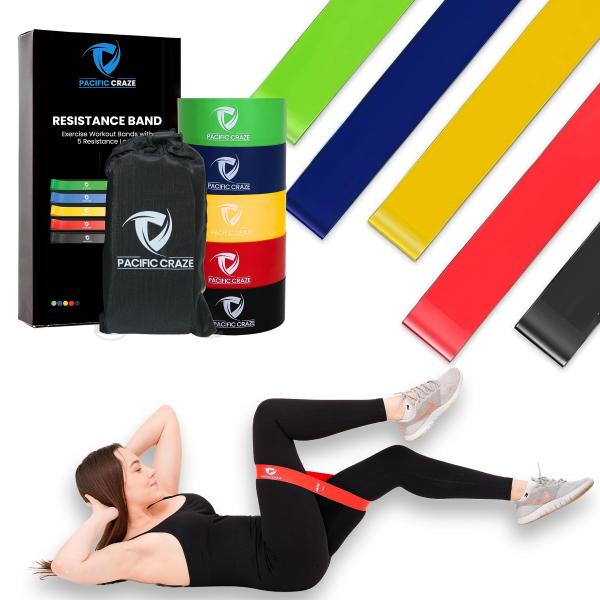 商品名:  Pacific Craze Pro Resistance Bands for Working Out Women Workout Exercise Band for Men Body Stretching Home Gym Tr...