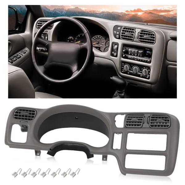 商品名:  GRAND ORANGE Dash Trim Bezel Compatible with Blazer Jimmy Sonoma S10 1998 1999 2000 2001 2002 2003 2004 Light Gray...