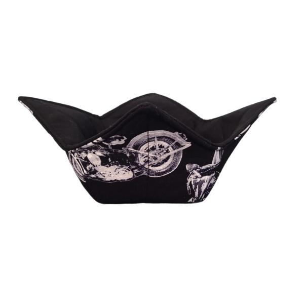商品名Motorcycles Reversible Quilted Bowl Cozy Holder - Microwavable Soup Bowl Cozy - Housewarming Gift - Bowl Buddiesブランド：...
