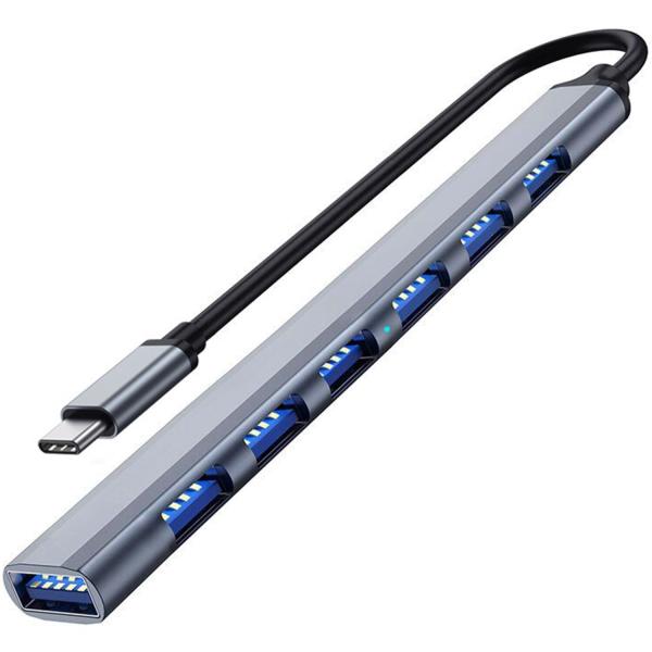 商品名: VIENON USB C ハブ 3.0 7ポート付き アルミニウム USB C - USB ハブ 3.0 USBスプリッター Mac Pro iMac iPad Pro Chromebook Pixel Book Dell XPS...