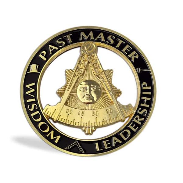 商品名: ブラック Past Master Leadership Wisdom Masonic Mason Freemasonry 車 バン カットアウト メタル 自動車 デカール バッジ エンブレム Black Past Master L...