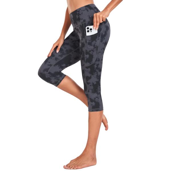 商品名:  SOOTHFIT Essential Yoga Capris with Pockets for Women High Waist Tummy Control Buttery Soft Stretchy Gym Workout R...