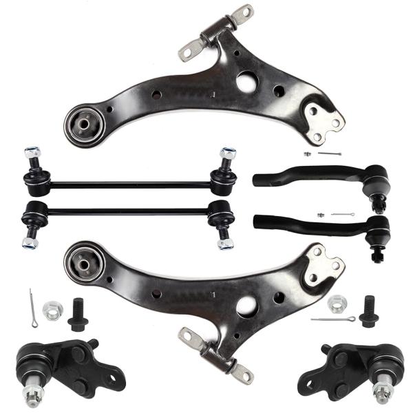 商品名:  SCITOO 8-PC SET Control Arm Kit For Toyota Avalon For Toyota Camry Front Lower Control Arm Front Lower Ball Joint ...
